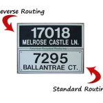 Routed Signs: General Information | American Recycled Plastic: Quality ...